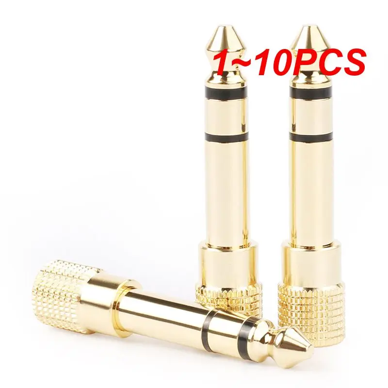 1-10PCS-Jack-6-5-Mm-Male-Plug-To-3-5mm-Female-Connector-Headphone ...