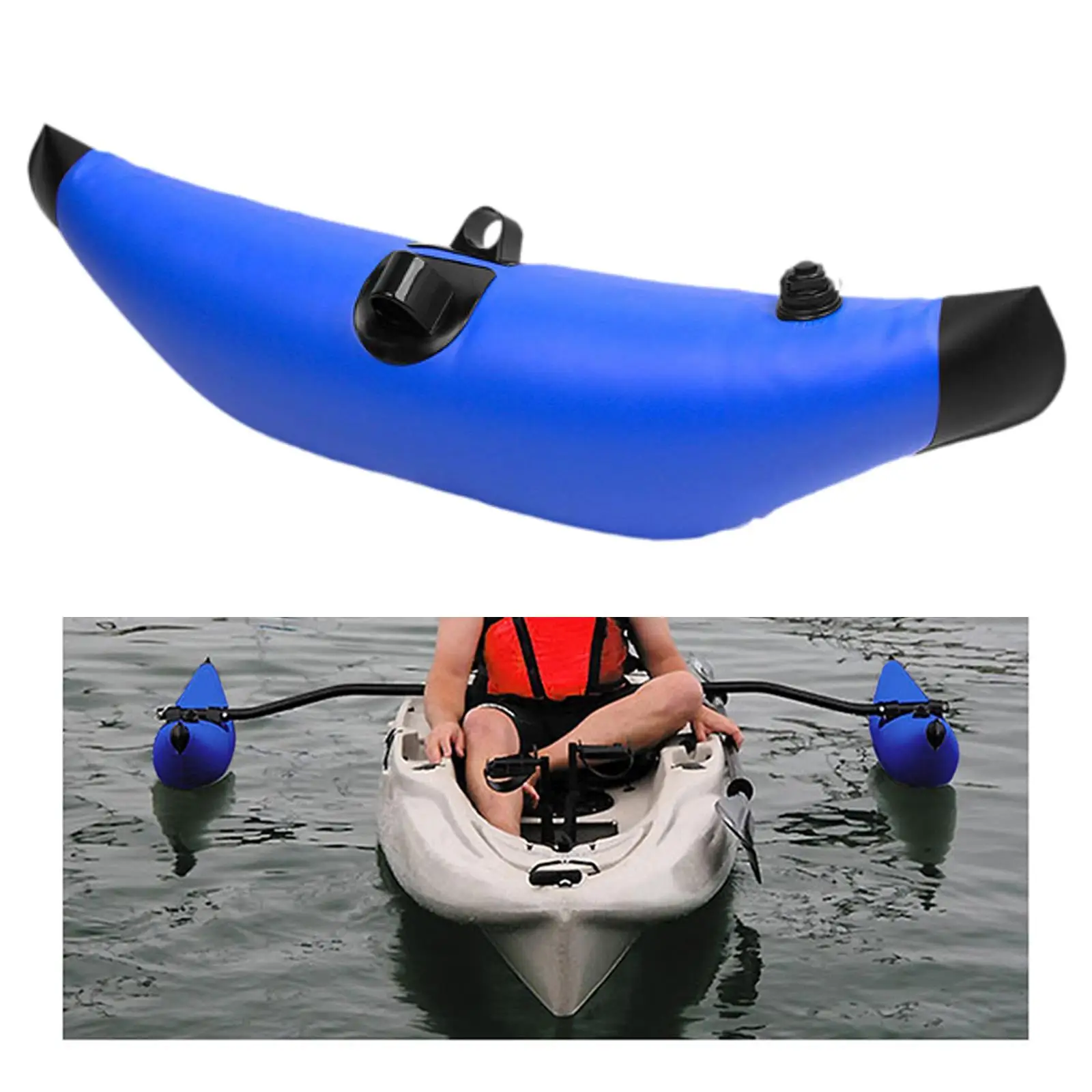Kayak-Inflatable-Balance-Float-Kayak-Water-Drifting-Boat-Balance-Bucket ...