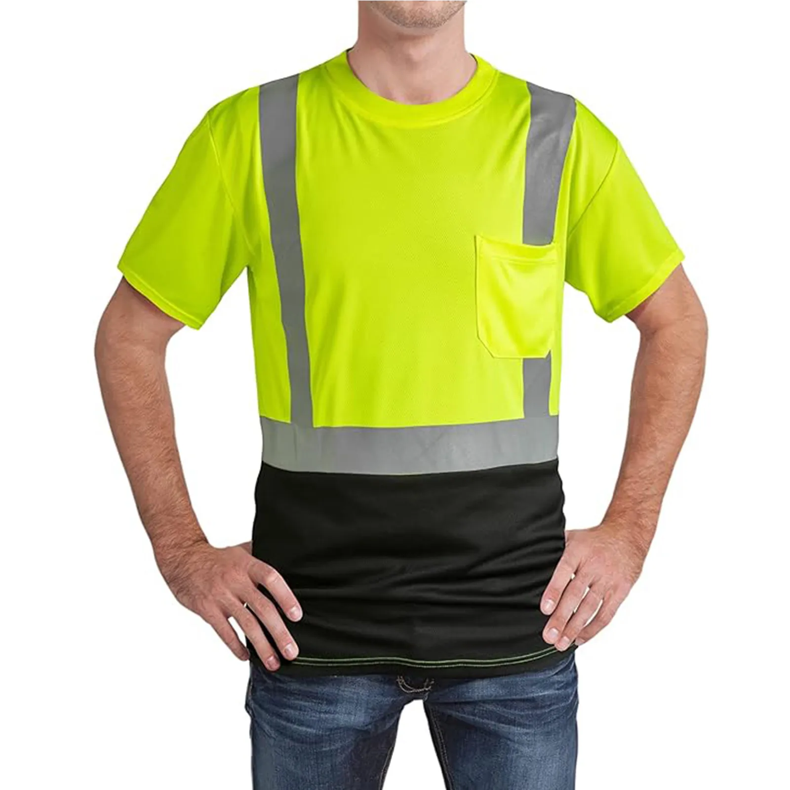 Beaver-Valley-T-Shirts-For-Men-Hi-Vis-T-Shirts-Orange-Work-Shirt-Shirts ...