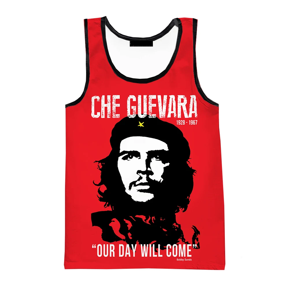 New-Summer-Che-Guevara-3D-Printed-Sleeveless-Shirts-Tank-Tops-Harajuku ...
