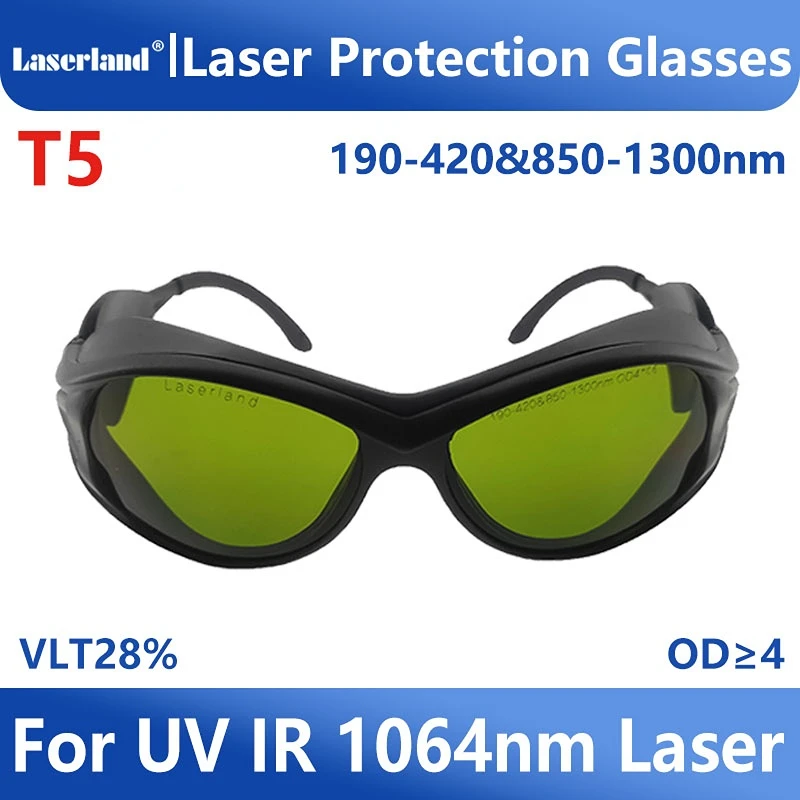 T5 980nm 1064nm Nd:yag 1070nm 1080nm 1100nm Fiber Laser Od4+ Ir ...