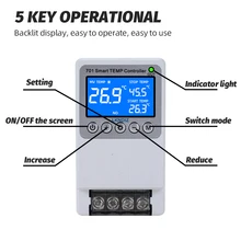 Smart Temperature Controller Constant Thermostat Control Timing Control Switch Cycle Control ...