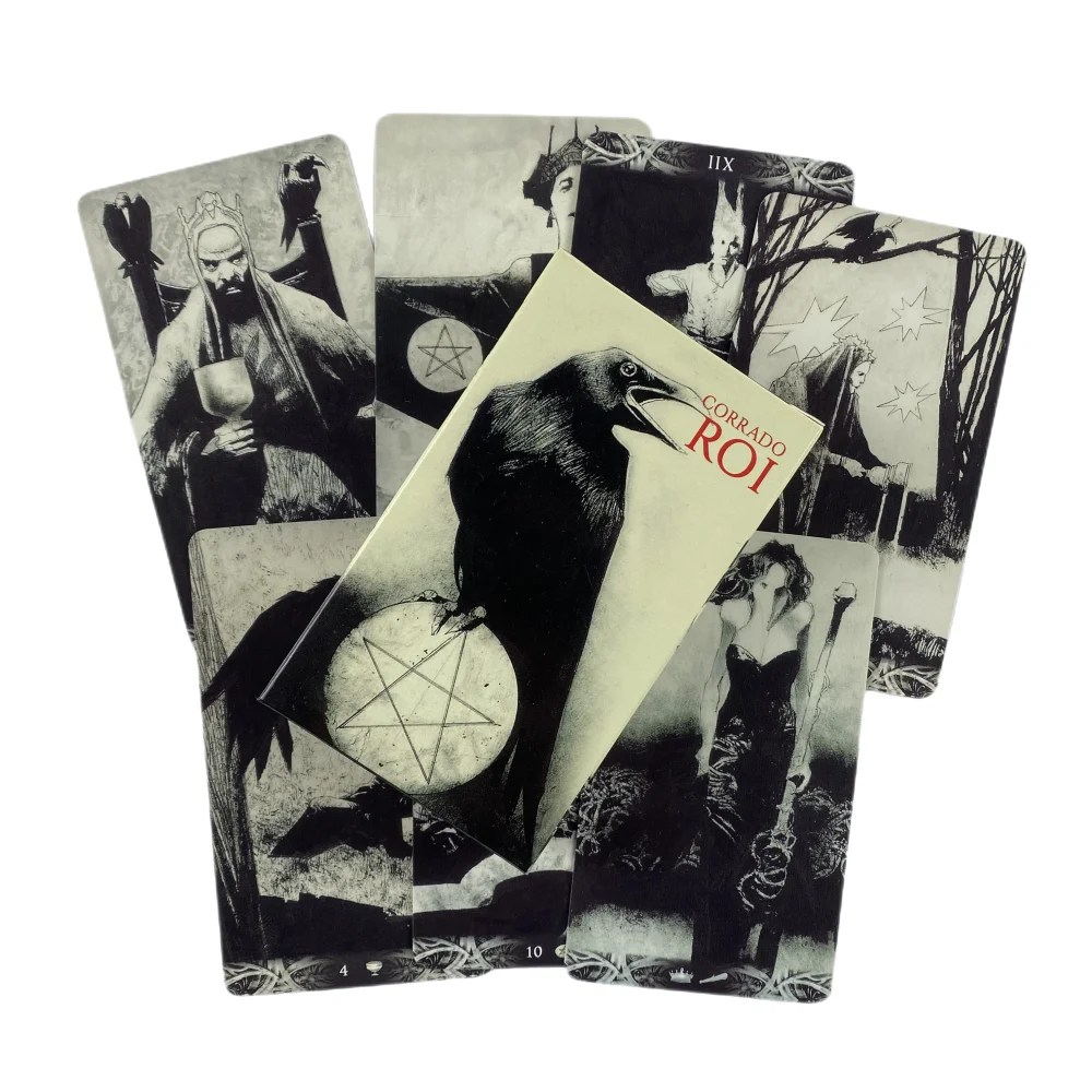 Murder-Of-Crows-Tarot-Cards-Divination-Deck-English-Versions-Edition ...
