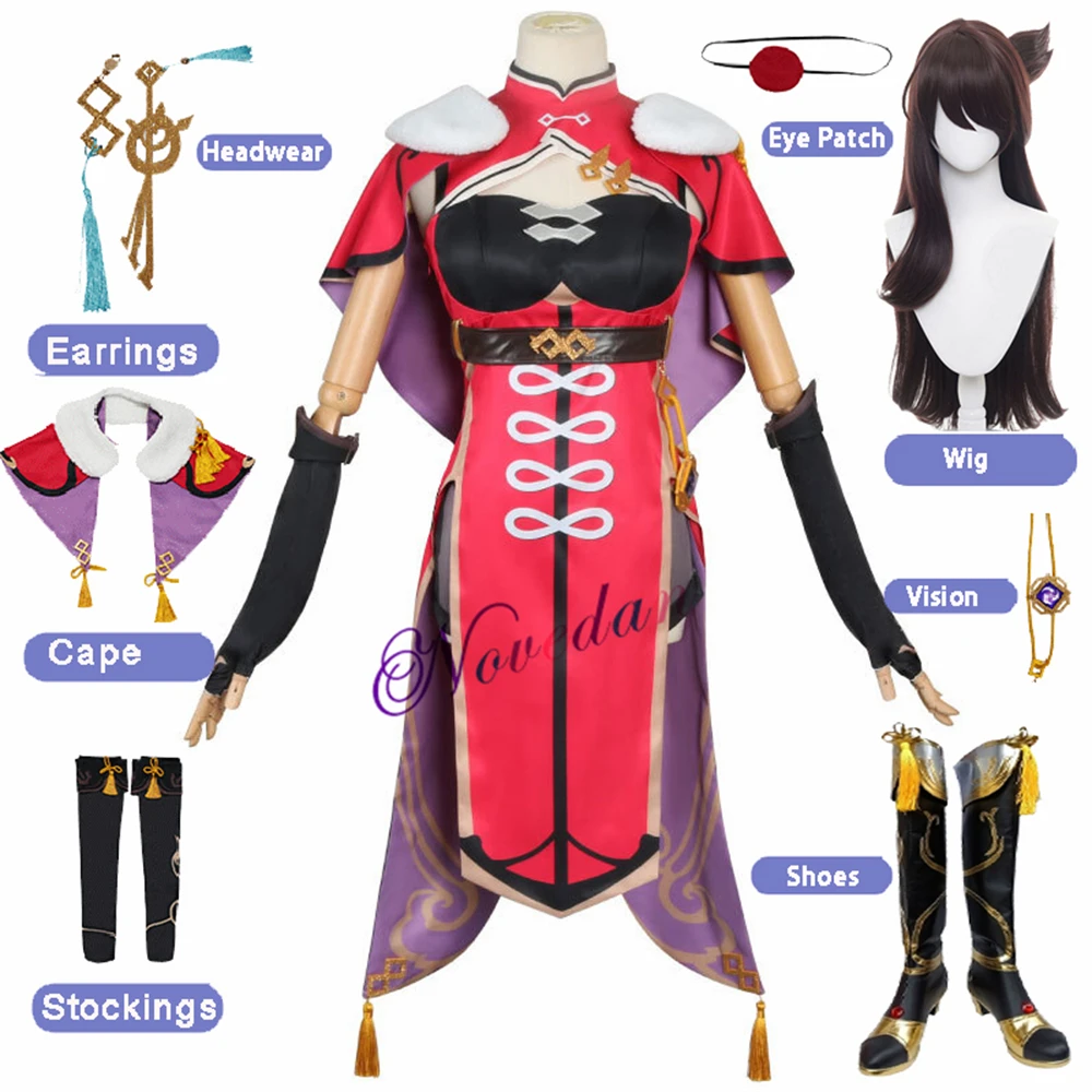 Genshin-Impact-Beidou-Cosplay-Costume-Accessories-Wig-Anime-Chinese ...
