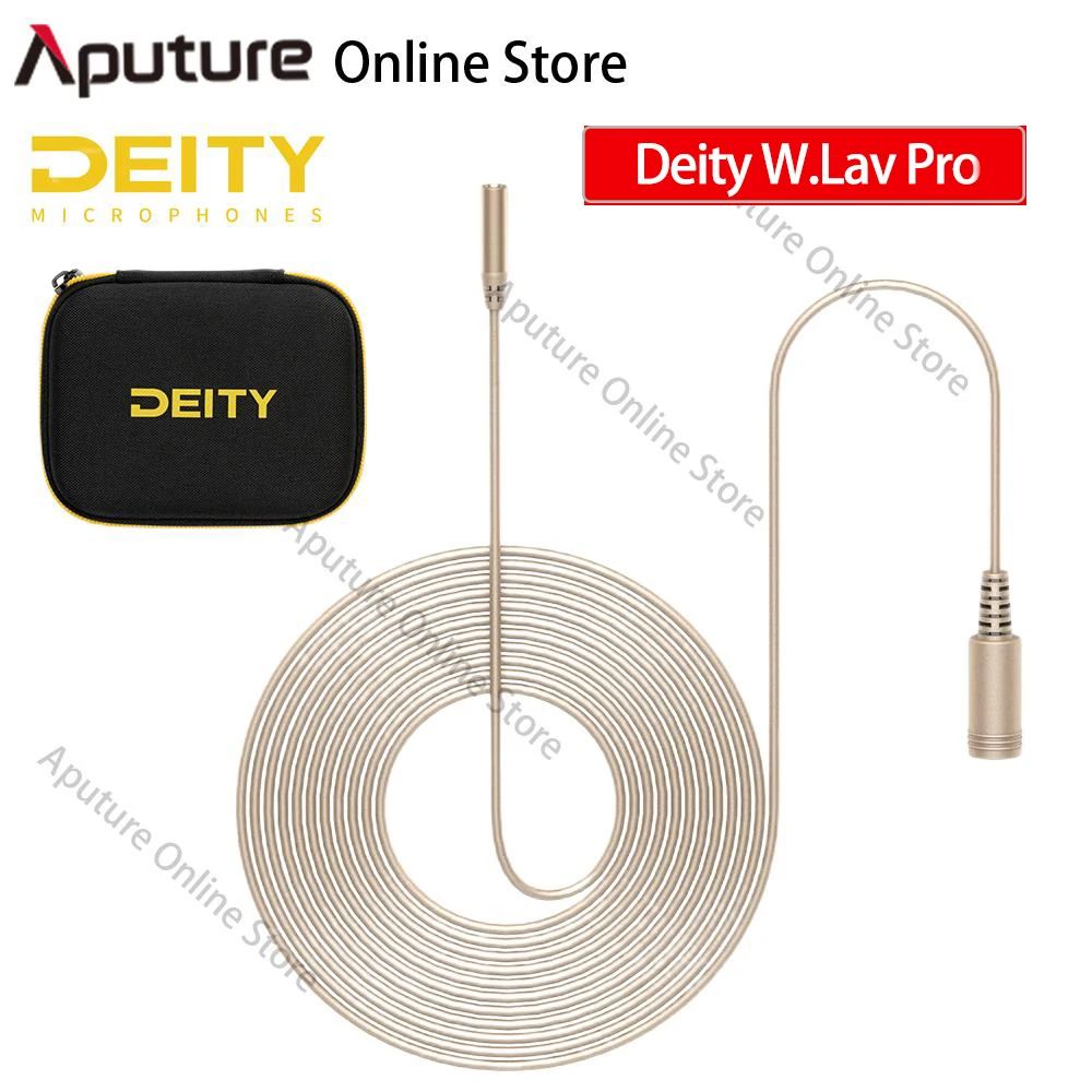 Aputure-Deity-W-Lav-Pro-Lavalier-Microphone-4mm-1-8m-IP57-Professional ...