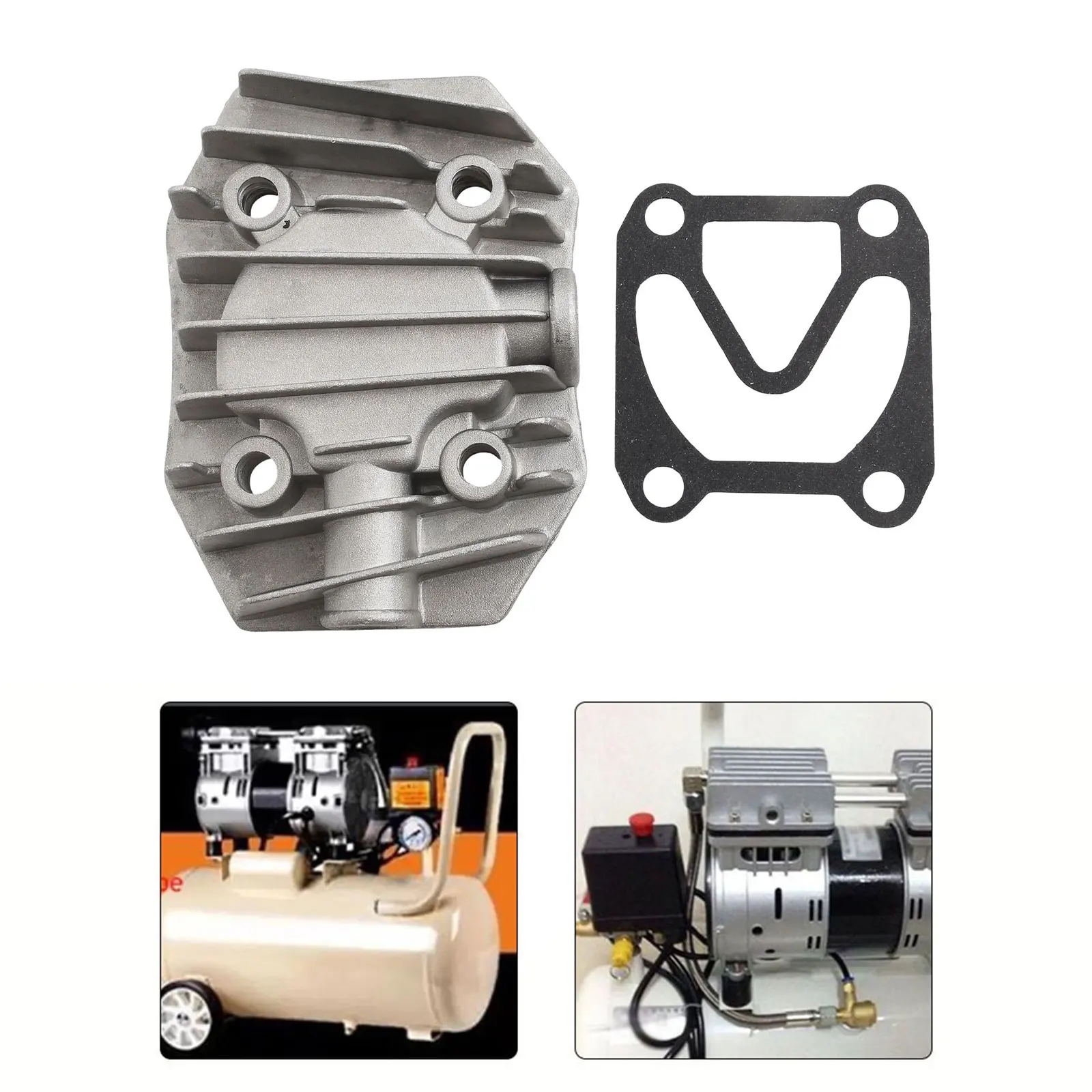 Air Compressor Cylinder Head Cooling Cover Power Tools Replacement ...