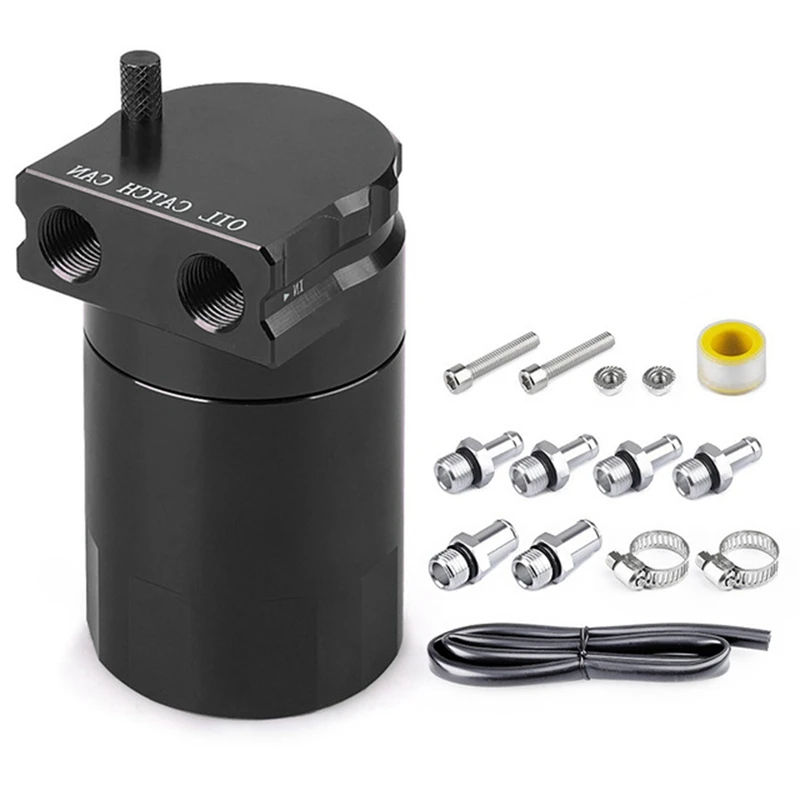 300ML Car Modification Parts, Oil Breathable Pot with Filter, Aluminum ...