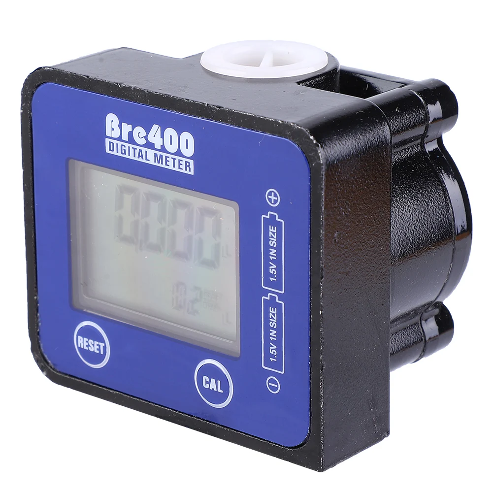 Digital Meter High Accuracy Flowmeter Gauge Blue LCD Display For ...