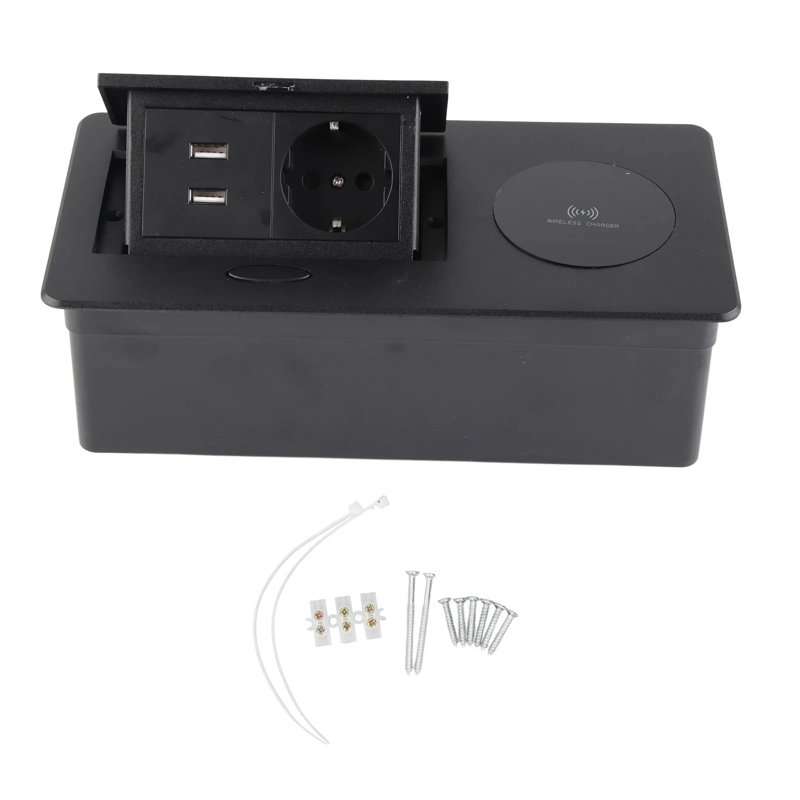 Wireless-Power-Strip-Concealed-Pop-Up-Outlet-Table-Connection-Box ...