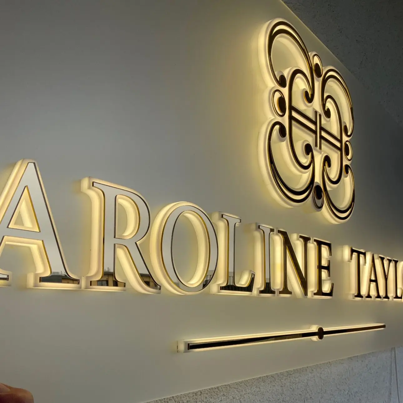 Personalized-LED-Logo-Sign-Beauty-Salon-Logo-Outdoor-Backlit-Channel ...