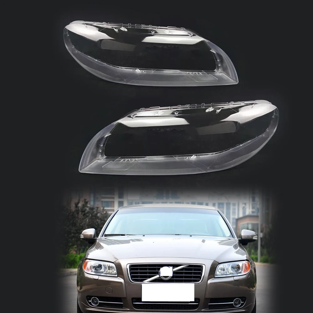 for Volvo S80 S80L 2008-2015 Car Front Headlamp Cover Headlight Cover ...