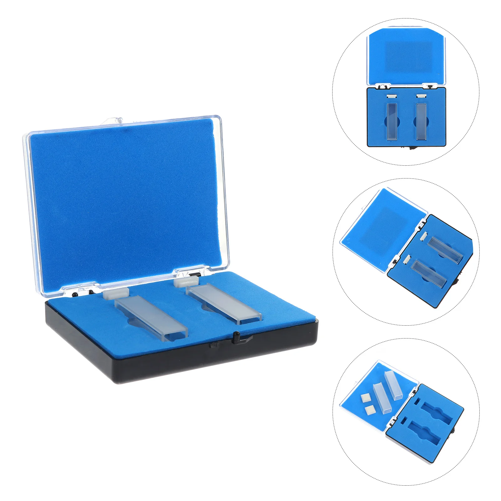 2pcs-Cuvette-Quartze-Sample-Optical-Comparative-Analysis-Cuvette ...