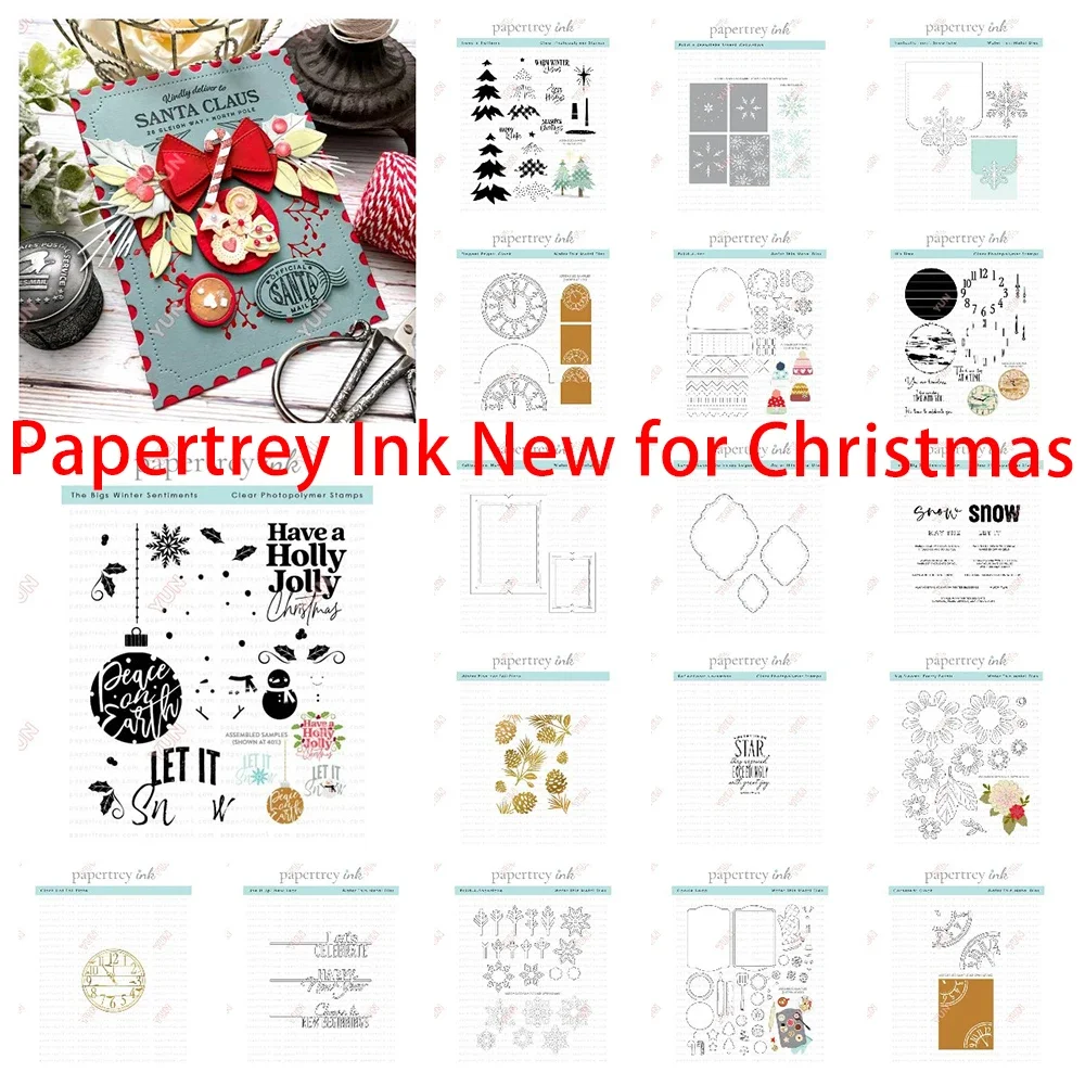 2024-Christmas-Celebrate-the-New-Year-Sentiments-Stamps-Papertrey-Craft ...