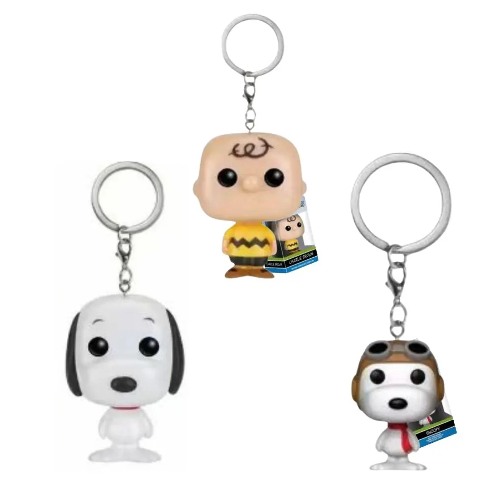 POP-Pocket-Keychains-Anime-Peanuts-Snoopi-Charlie-Brown-Keychain ...