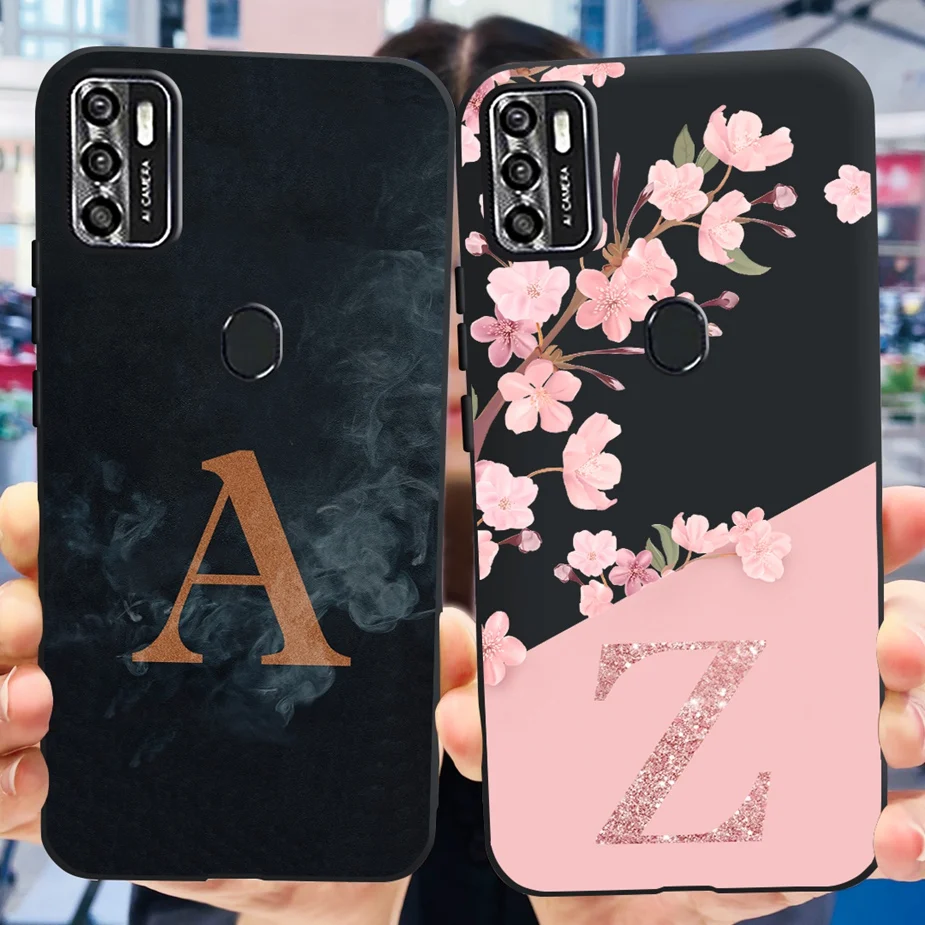For-ZTE-Blade-A7s-2020-Case-A7020-New-Fashion-Letters-Back-Cover-Soft ...