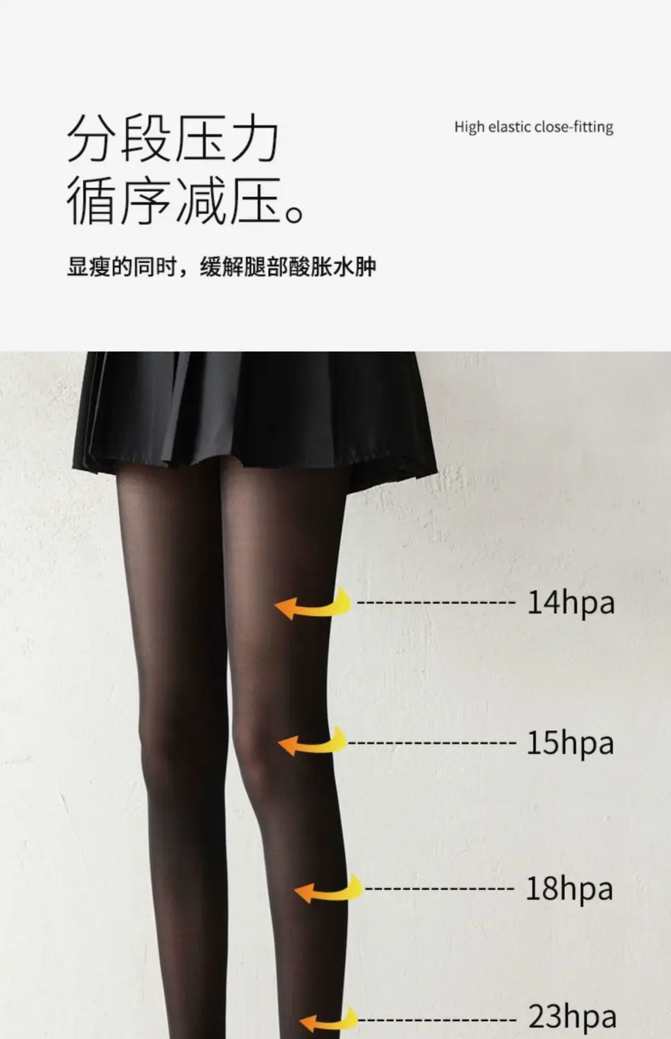 Collant,bas noirs en soie pour femmes, 6 épaisseurs, collants d'été ...