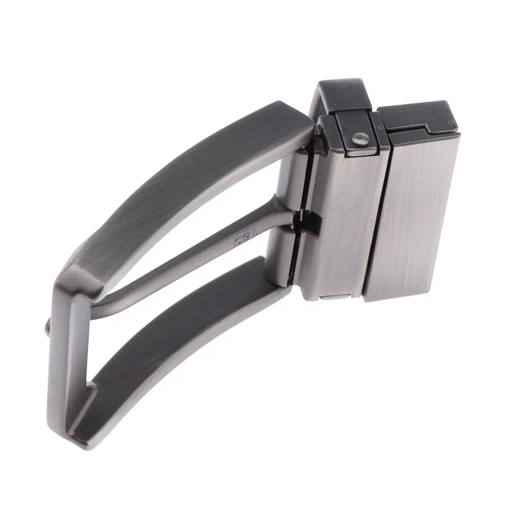 Mens Reversible Belt Buckle Replacement Retro Pin Buckle Rectangle ...