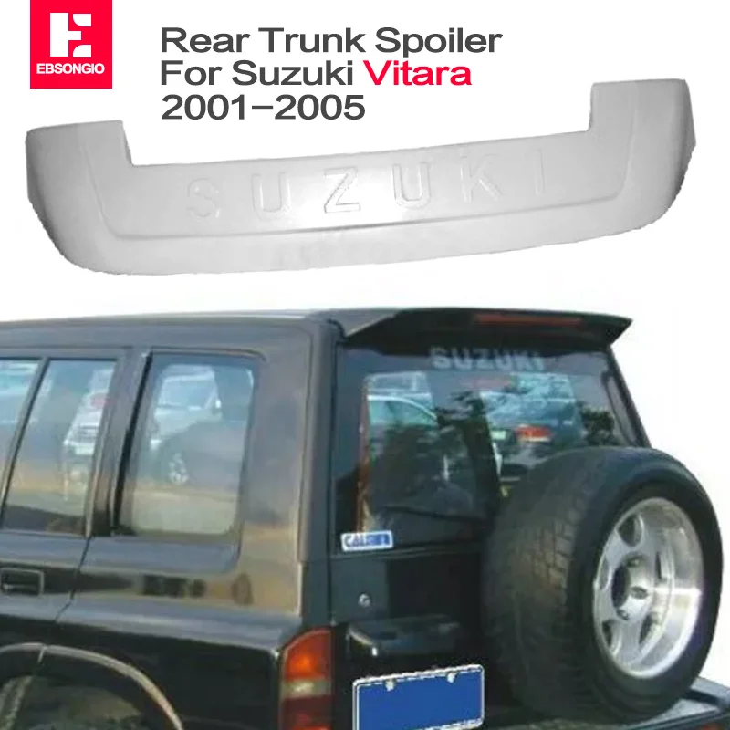 Car-Styling-ABS-Plastic-Material-Rear-Spoiler-Wing-Trunk-Lip-Cover-FOR ...