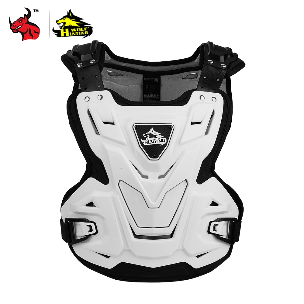 Adult Motorcycle Armor Motocross Skiing Skating Chest Back Body ...