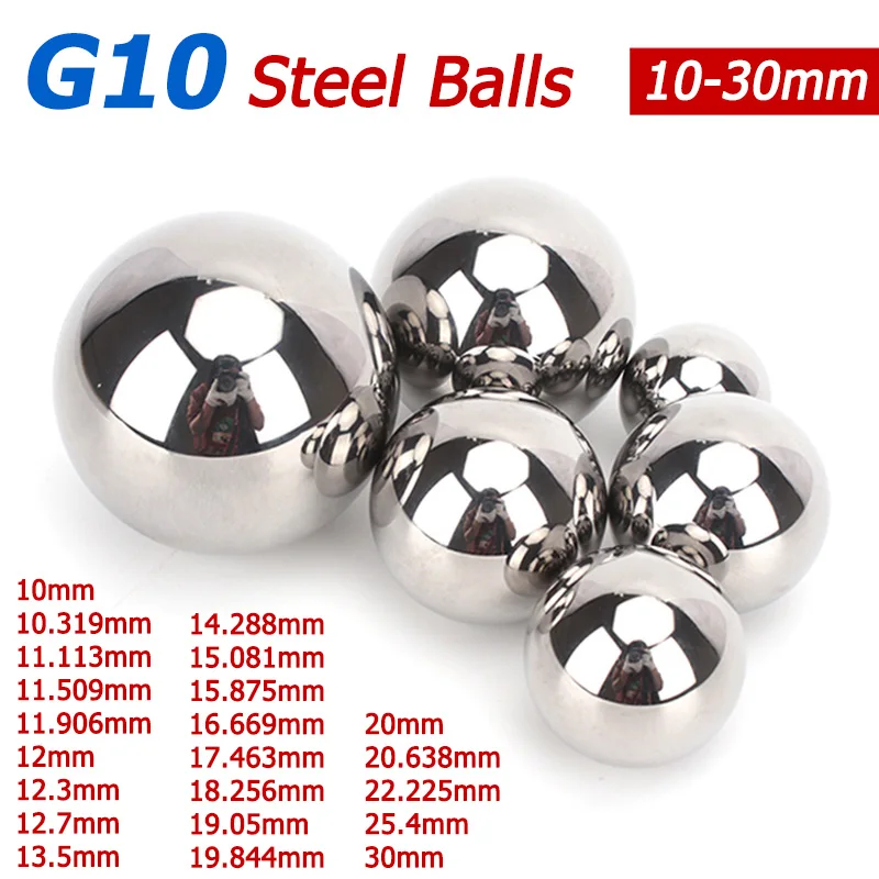 1-10pcs-G10-Grade-10-30mm-Bearing-Steel-Balls-Solid-Smooth-High ...