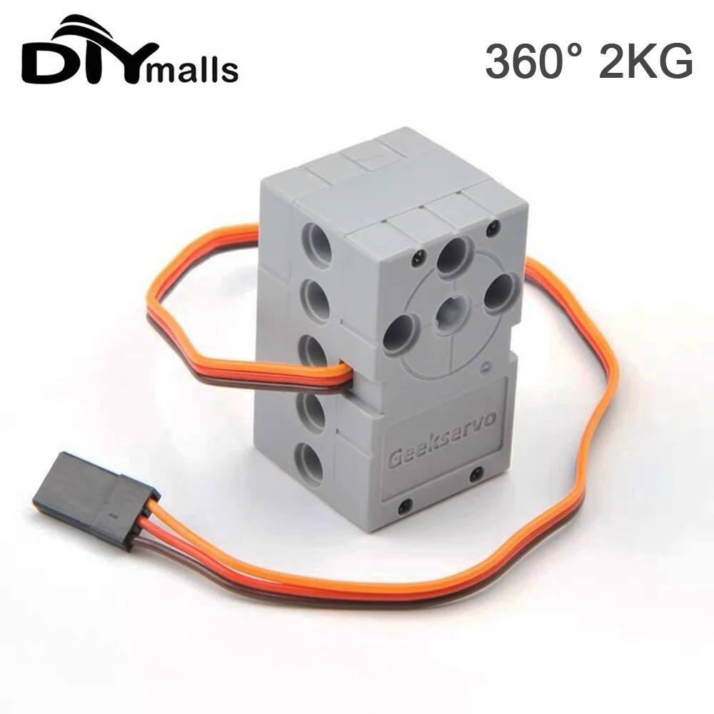 1-2-4-10pcs-360-Degree-2KG-Grey-Geek-Servo-Motor-Remote-Control-for ...