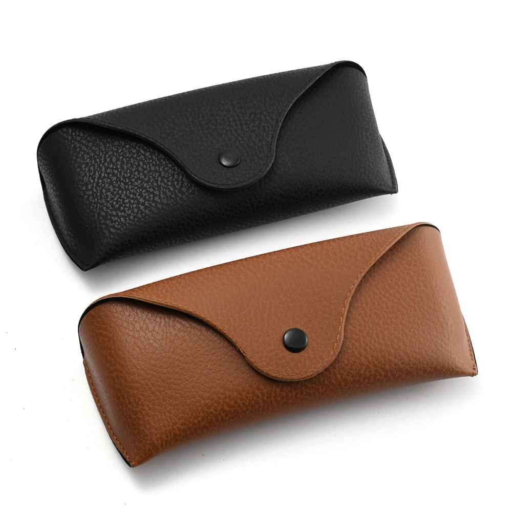 COHK Fashion Leather Soft Sunglasses Case For Men Luxury Designer ...