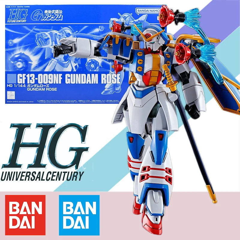 Bandai-Original-1-144-HG-UNIVERSALCENTURY-GF13-009NF-GUNDAM-ROSE-Anime ...