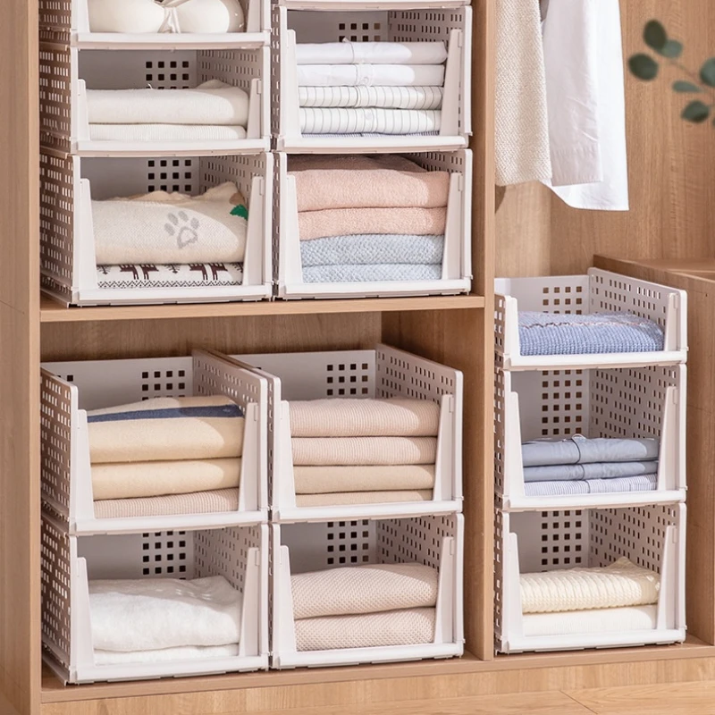 Stackable Storage Cubes With Drawers