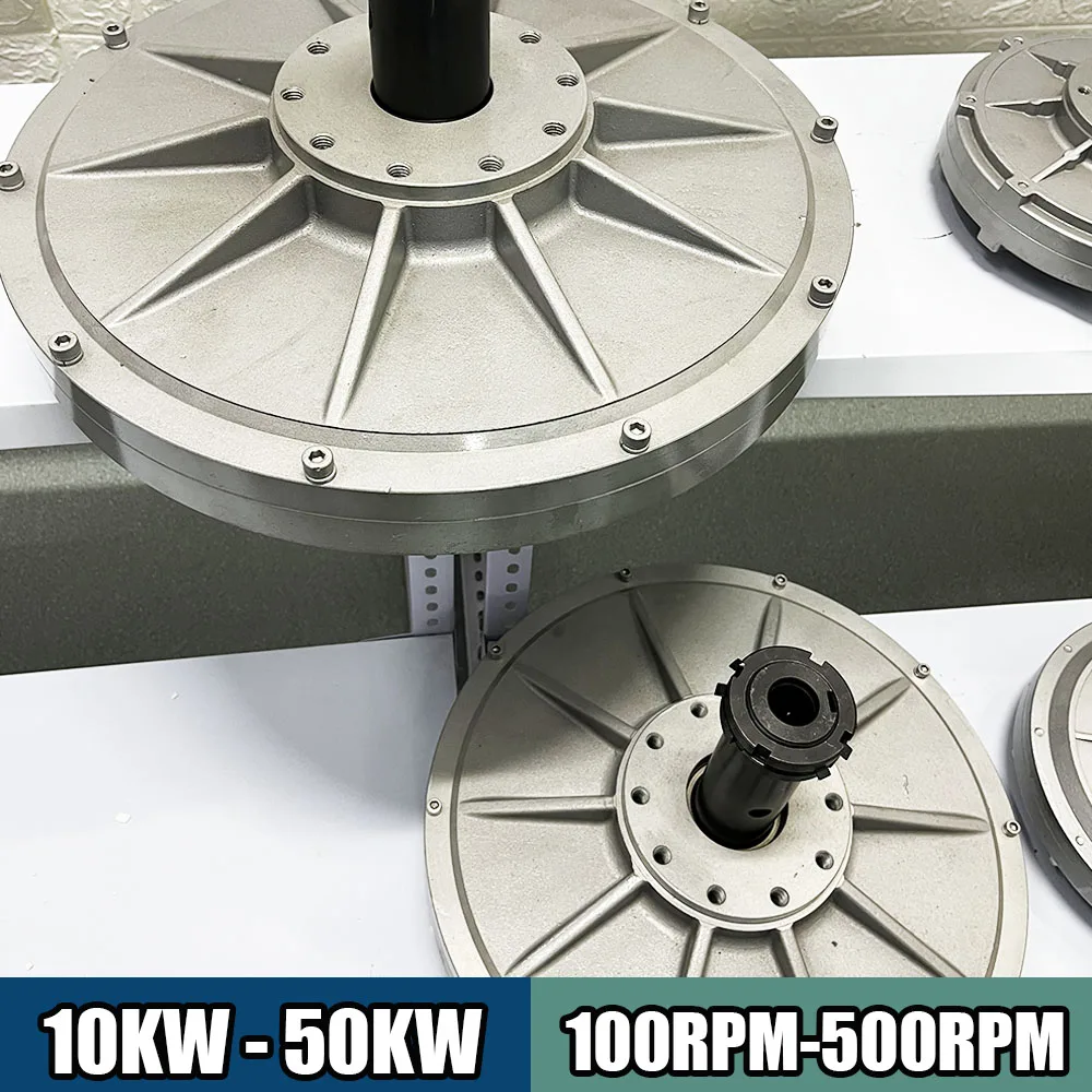 50KW-200RPM-60Hz-NdFeb-Rare-Earth-Permanent-Magnet-Generator-with ...