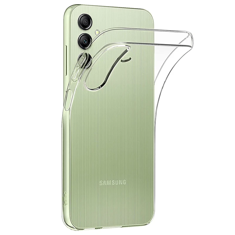 Transparent Silicone Soft Phone Case For Samsung Galaxy A54 A34 A14 A04S A04 4G 5G Ultra Thin ...
