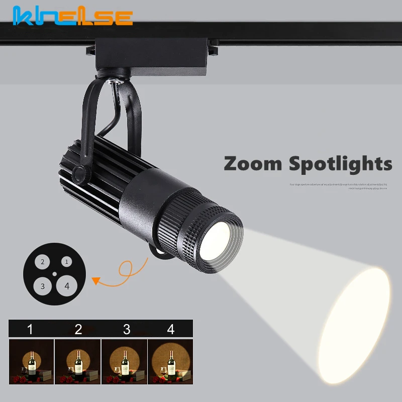 Zoom-Spotlights-Dimmable-LED-Track-Light-Adjustable-Focus-Stage ...
