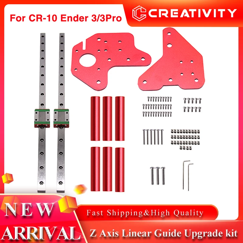 Ender3 CR10 Dual Z-axis MGN12C and X Axis Linear Guide upgrade kit With ...