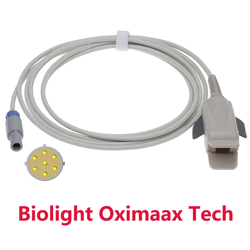 Compatible-With-Spo2-Sensor-Biolight-Oximaax-Tech-Monitor-Oximetry ...