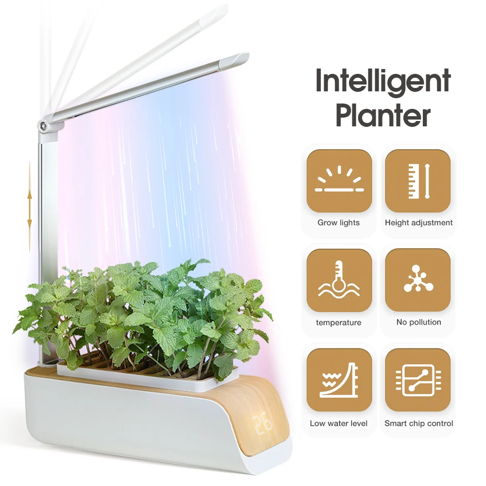 Automatic-Hydroponics-Growing-System-Home-Garden-Indoor-Herb-Flower ...