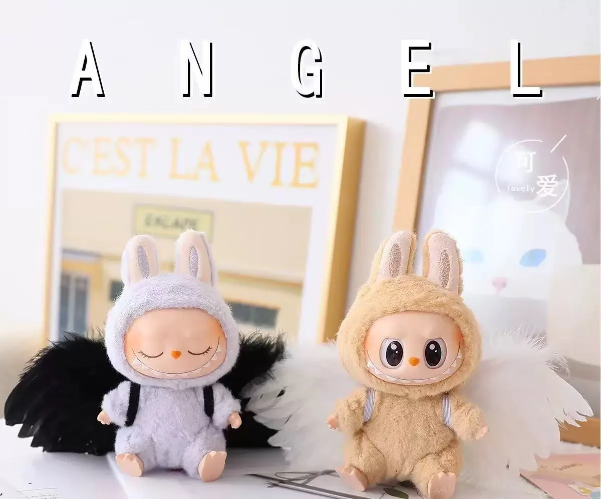 Fashion Labubu Plush Dolls V1 V2 V3 Handmade DIY Toys Decorative Trendy ...