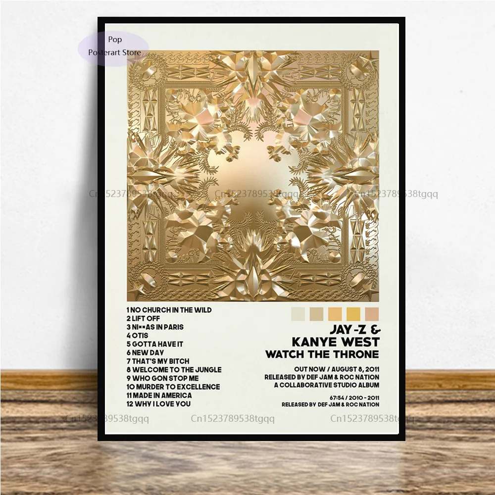 Kanye West Jay Z Poster