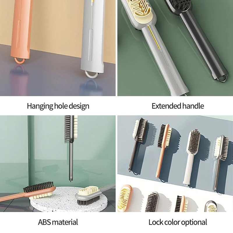 Meuble à chaussures,Brosse de nettoyage en daim double face gomme en ...