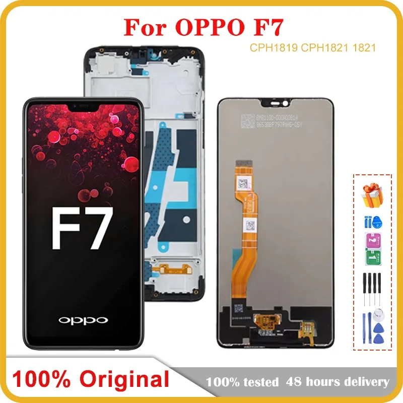 6-23-Original-Display-For-OPPO-A3-F7-LCD-With-Frame-for-OPPO-F7-CPH1819 ...