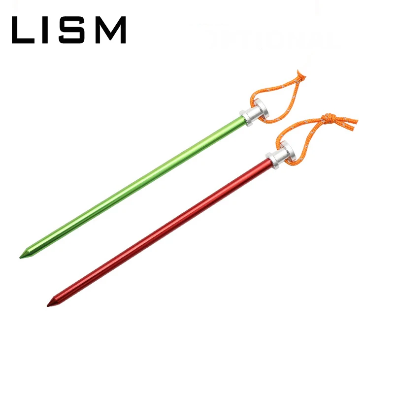 9-Inch-Tent-Stakes-Aluminium-Alloy-Camping-Awning-Canopy-Cylinder-Fixed ...
