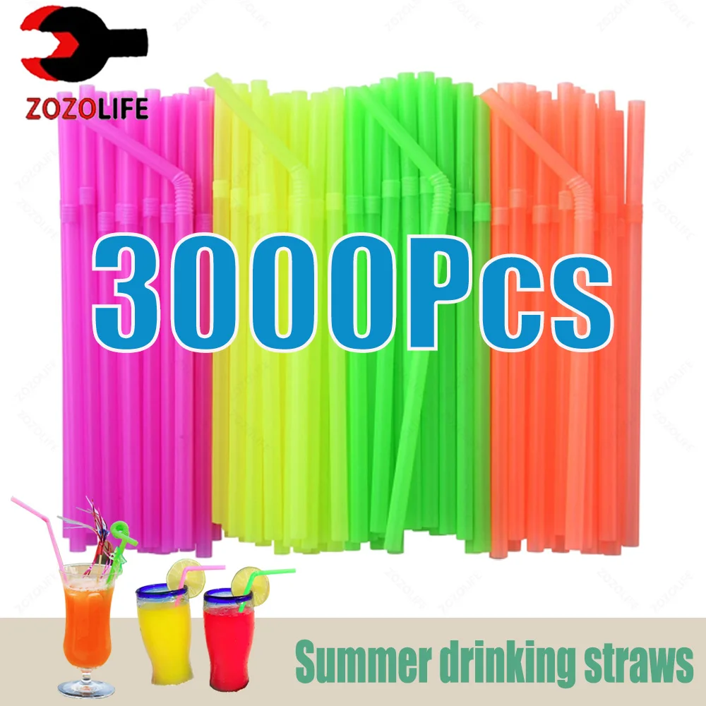 Pailles-boire-multicolores-et-noires-paille-cocktail-lait-th-bar-f-te ...