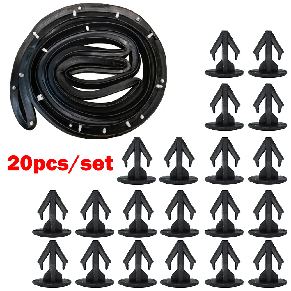 20X Hood Seal Trim Retaining Clip Bonnet Retainer Clamps For Honda ...