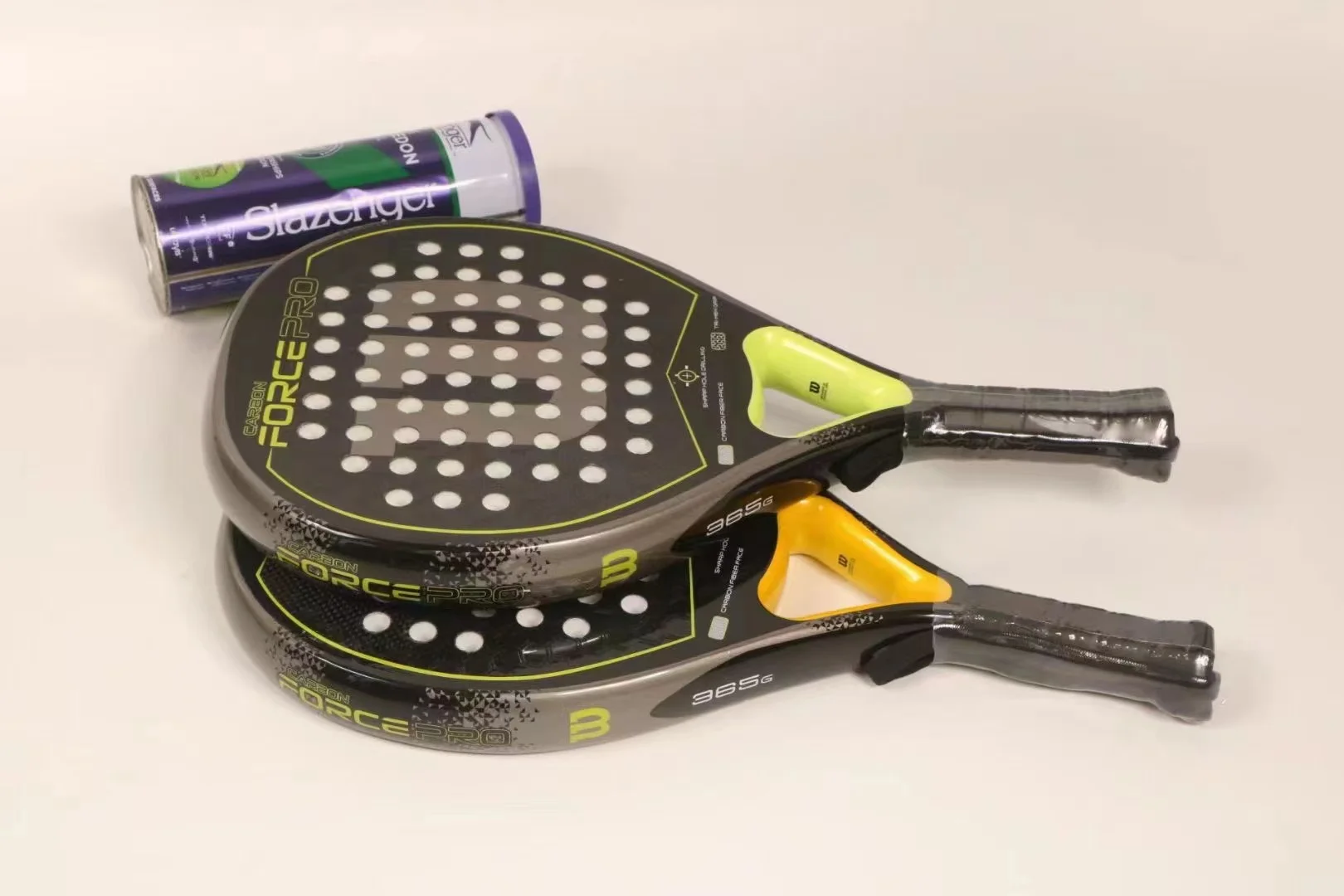 W Padel Racket Porfessional Series Palas 3 Layer Carbon Fiber Board ...