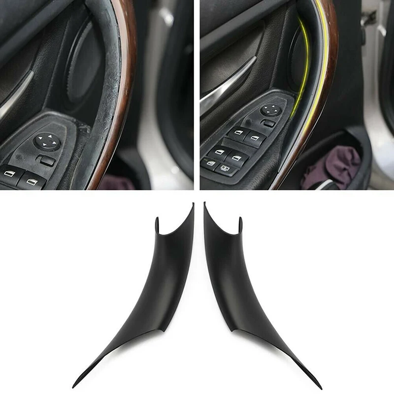 1 Pair Car Inner Door Handle Cover Fit For BMW 3/4 Series F30 F35 320i ...