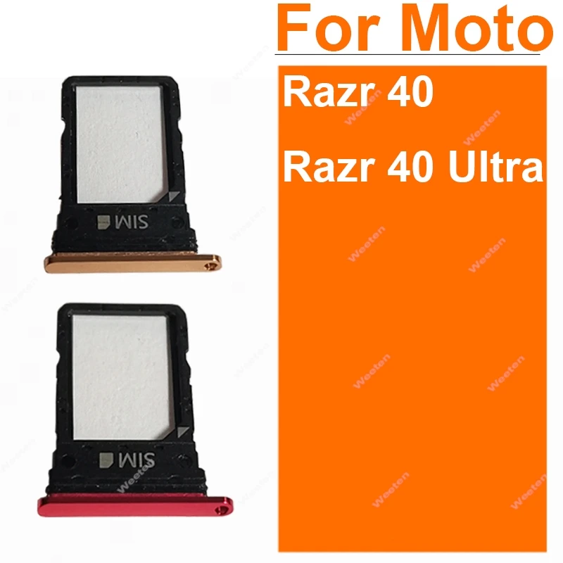 For-Motorola-Moto-Razr-40-Razr-40-Ultra-XT2323-XT2321-Sim-Card-Tray ...