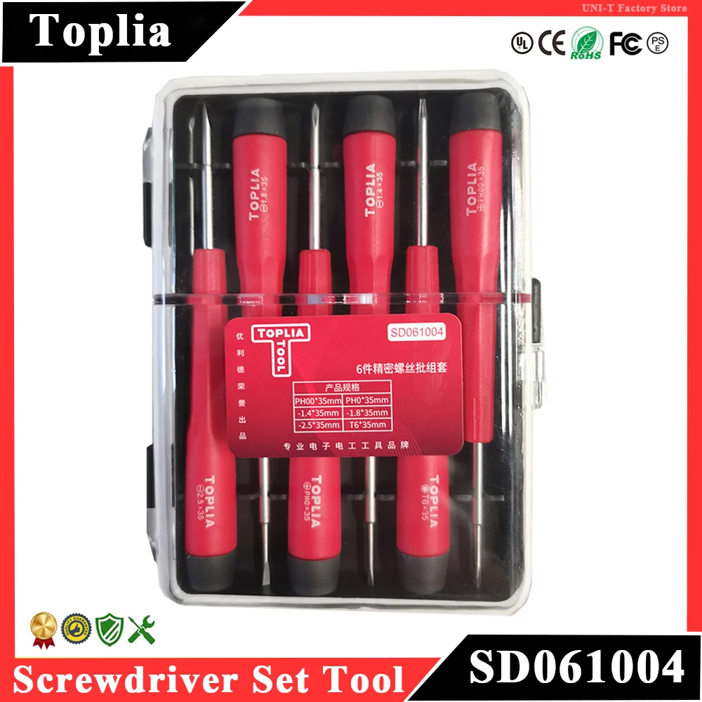 TOPLIA-Precision-Screwdriver-Set-PH00-PH0-1-4-1-8-2-5-T6-35mm ...