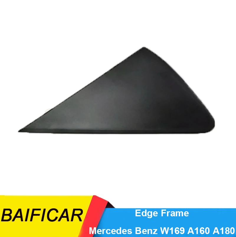 Baificar Front Door Side Mirror Triangle Cover Trim Panel Edge Frame ...