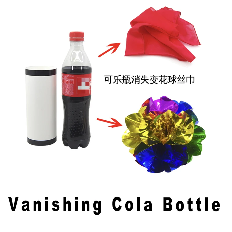 New-Vanishing-Cola-Bottle-Magic-Tricks-Vanishing-Cole-Coke-Bottle-Stage ...