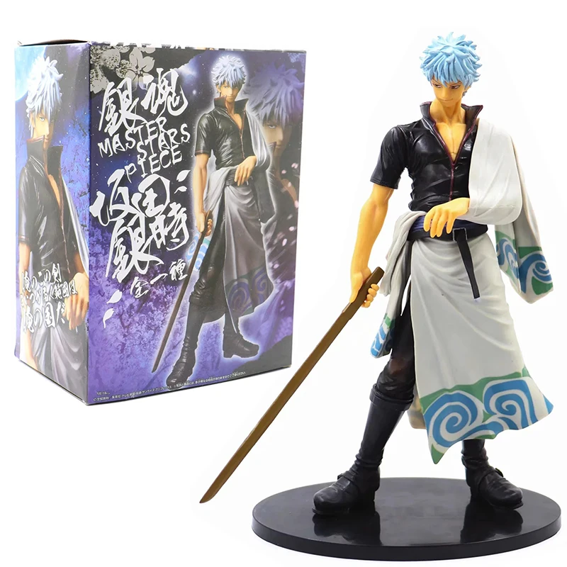 Gintama-Figure-Silver-Soul-Sakata-Gintoki-Action-Figure-PVC-Collectible ...