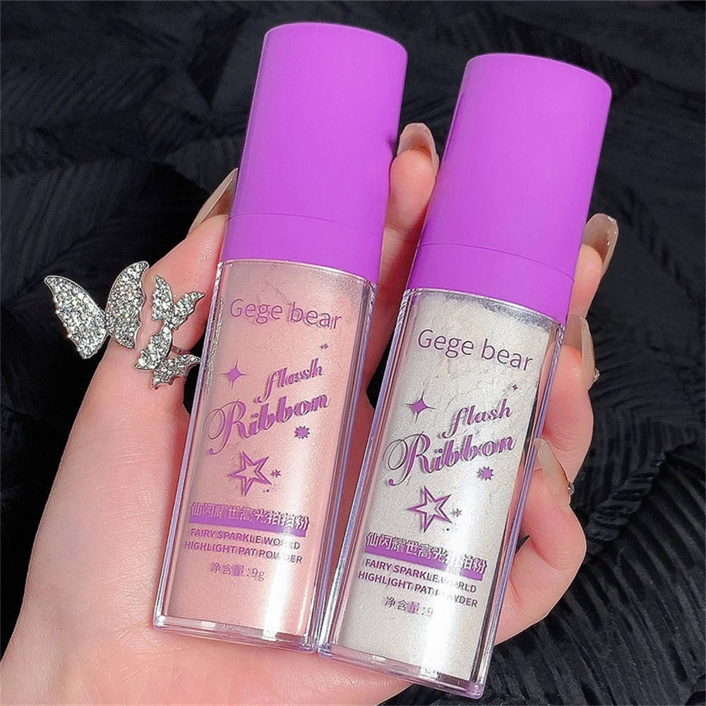 3 Colors Highlighter Powder Shiny Decorate Outline Low Key Luxurious ...