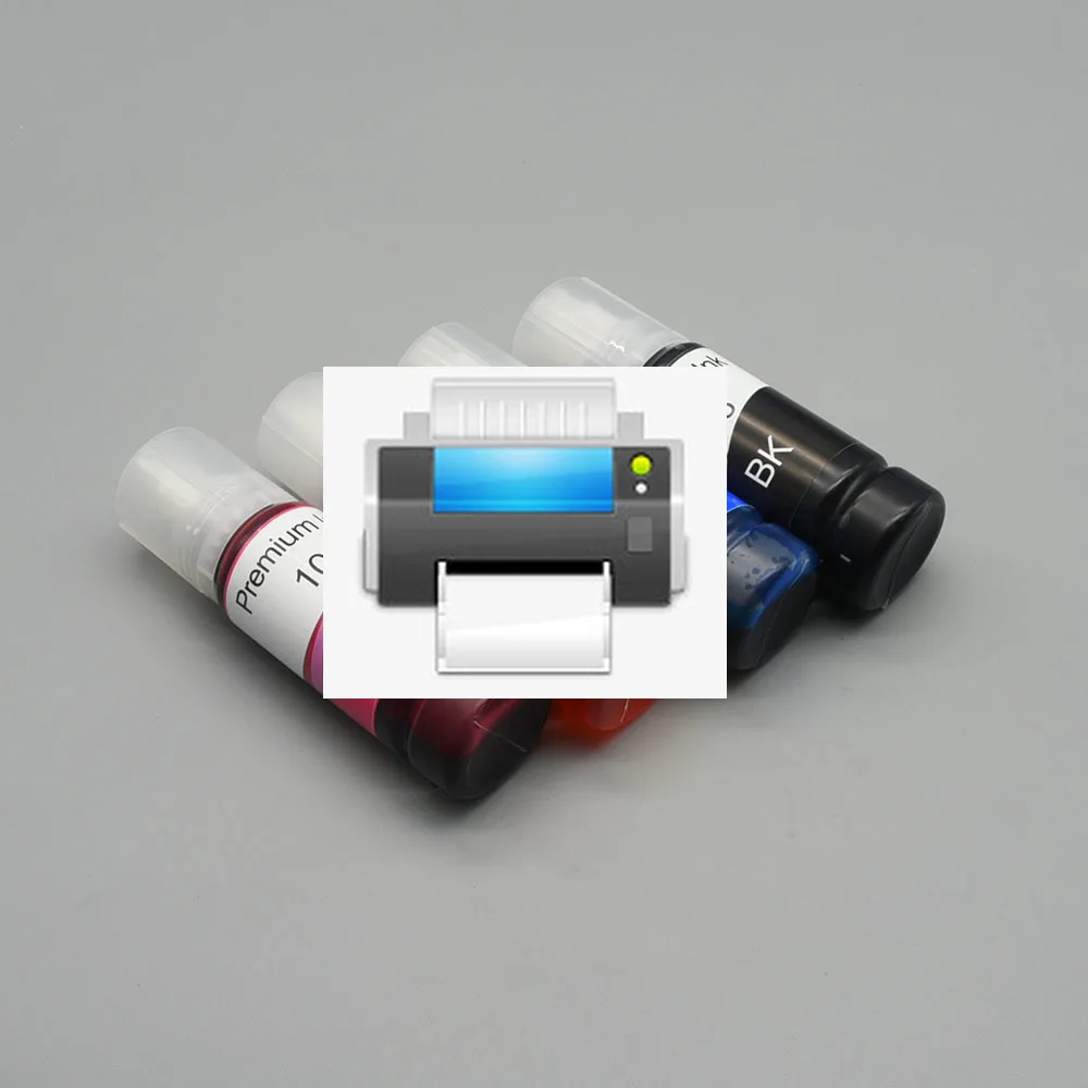 T103 103 104 Refill Dye Ink For Epson Eco Tank L1110 L3100 L3110 L3111 ...